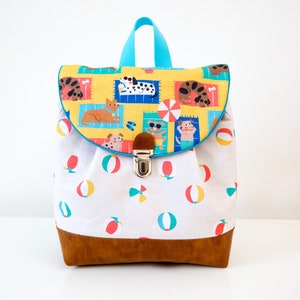 Misha Kids Backpack PDF Sewing Pattern in English With Video Tutorial ...