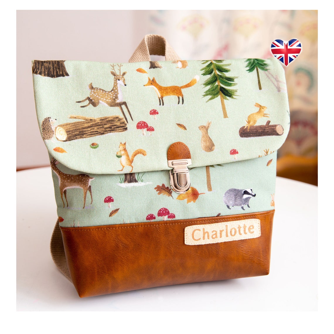 Lenard Kids Backpack PDF Sewing Pattern in ENGLISH - Etsy