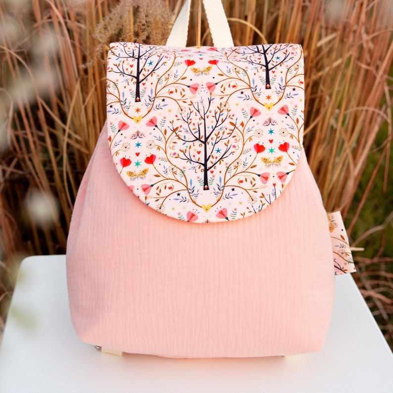 Aurélie Kids Backpack PDF Sewing Pattern in SPANISH - Etsy