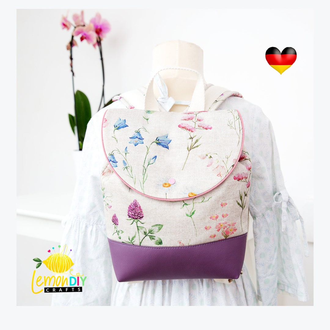 Anouk Kids Backpack PDF Sewing Pattern in German - Etsy