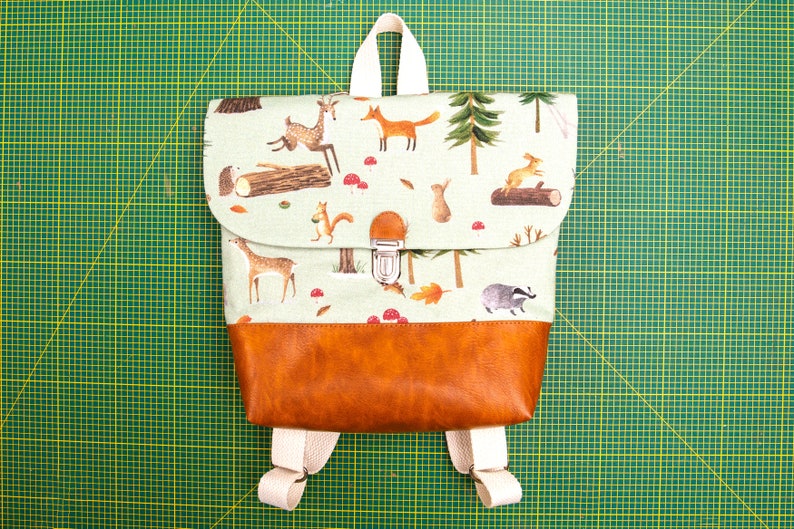 Lenard Kids Backpack PDF Sewing Pattern - Etsy