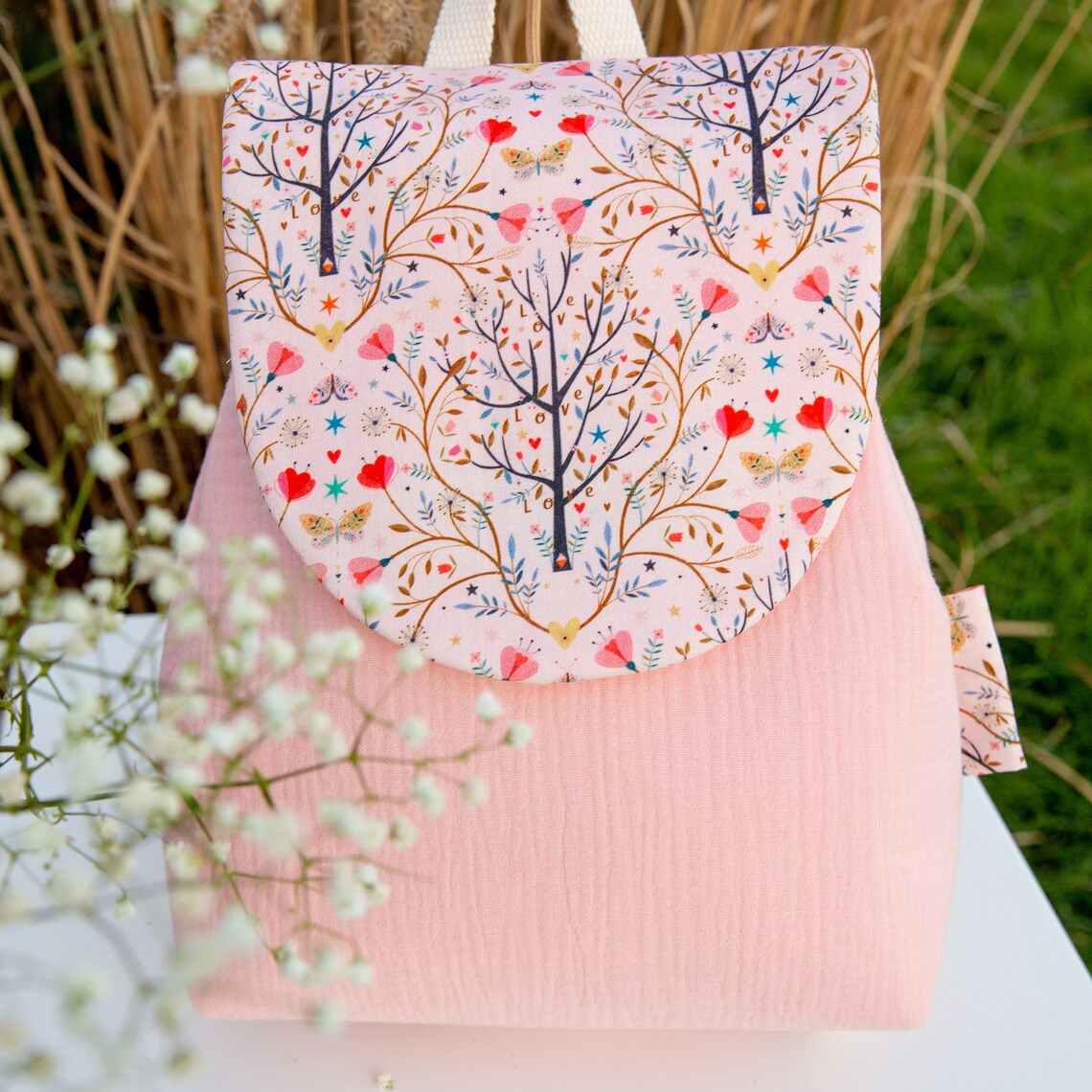 Aurélie Kids Backpack PDF Sewing Pattern in ENGLISH - Etsy