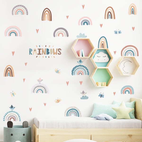 Childrens Wall Stickers - Etsy UK