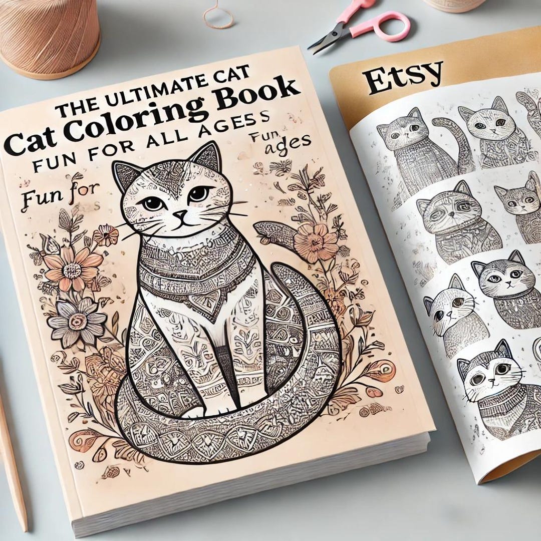 The Ultimate Cat Coloring Book – A Purrfect Coloring Experience for ...