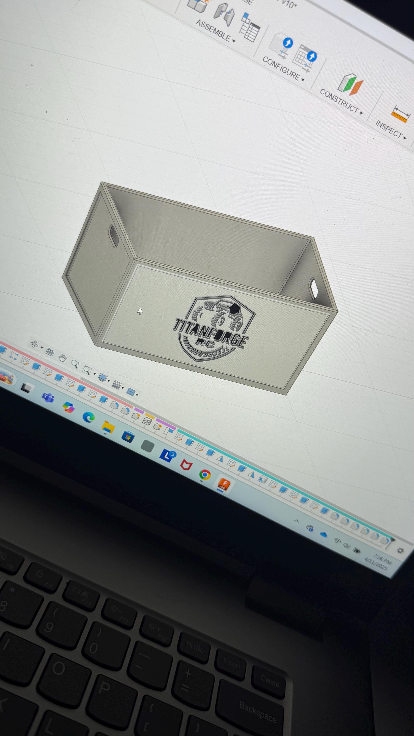 RC Tool Crate STL – 1:10 Scale Printable Garage Box for TRX4 SCX10 ...