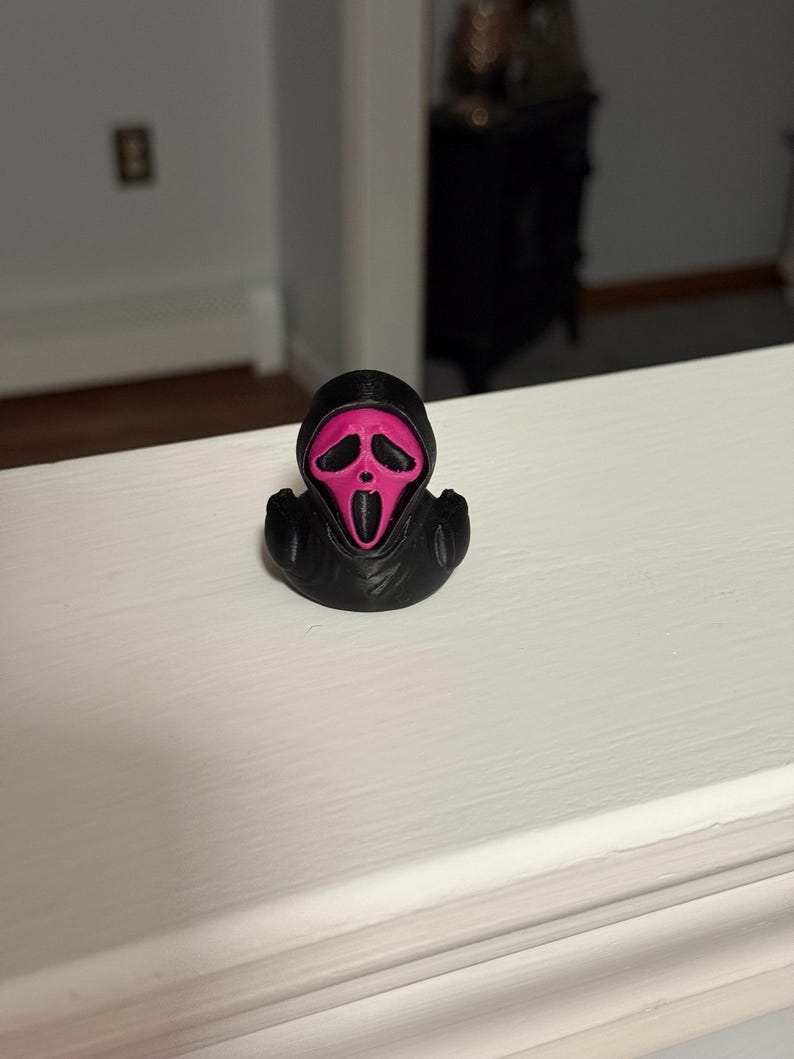 Mini Scream Duck With Pink Mask – Funny Jeep Duck Gift, Halloween ...