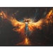 Fiery Soul of a Woman Canvas Art Woman on Fire Art Powerful Female Art ...