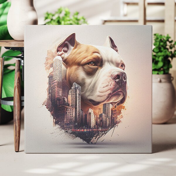 American Bully Art - Etsy