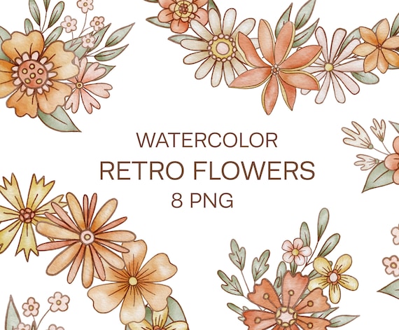 Groupings Clipart Of Flowers