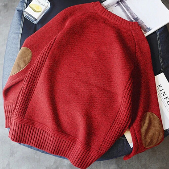 Neue Männer Pullover Pullover Mode Patch Designs Strick Pullover Männer ...