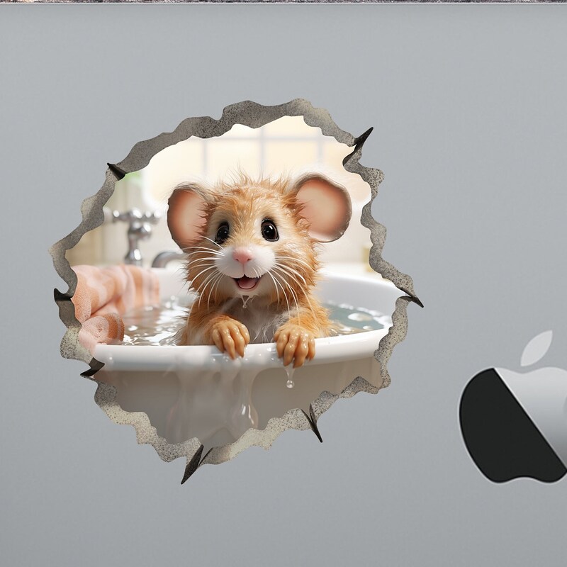 Mouse House Decal - Etsy