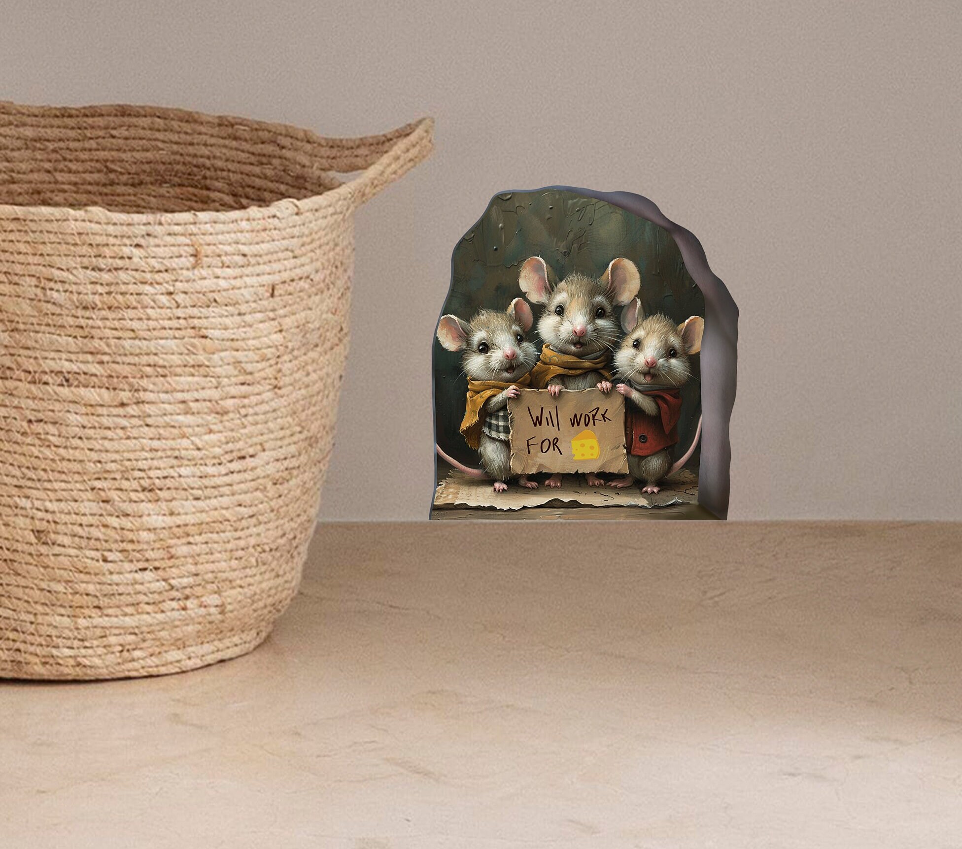 Mouse Sticker for Wall, Mouse Wall Sticker, Mouse Family, Work for ...