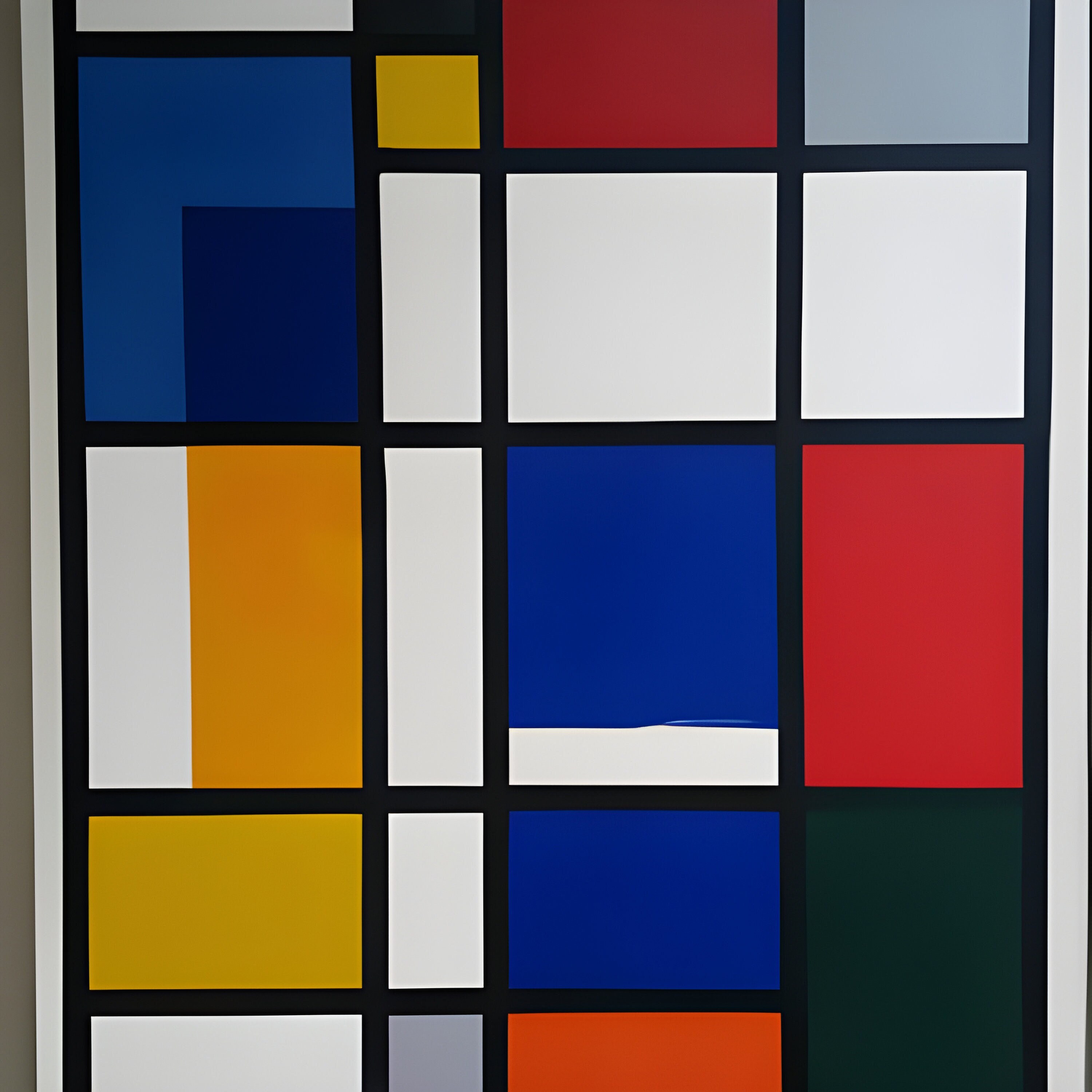 Mondrian Painting Style