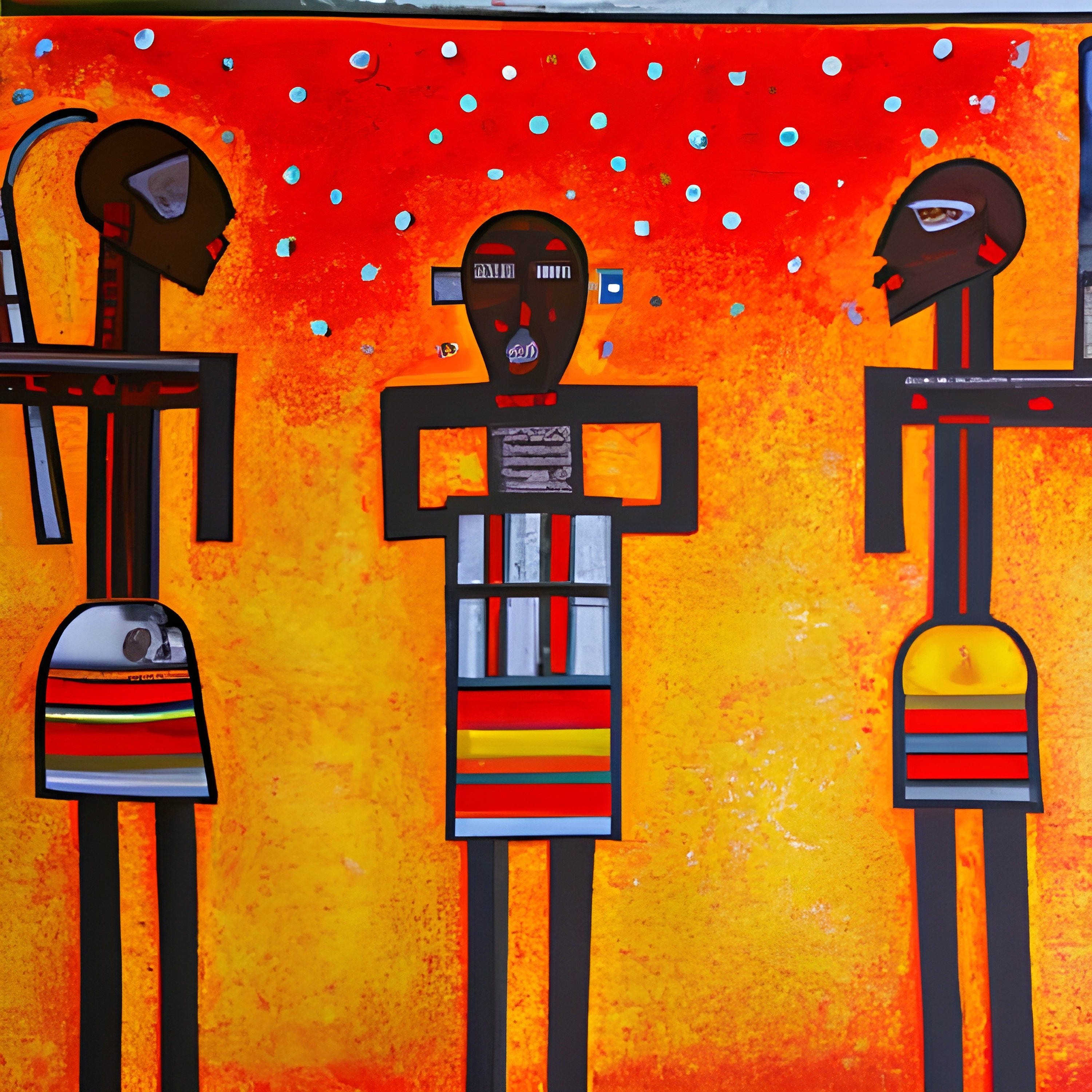 Poster African Style / Art Image/painting as Digital - Etsy