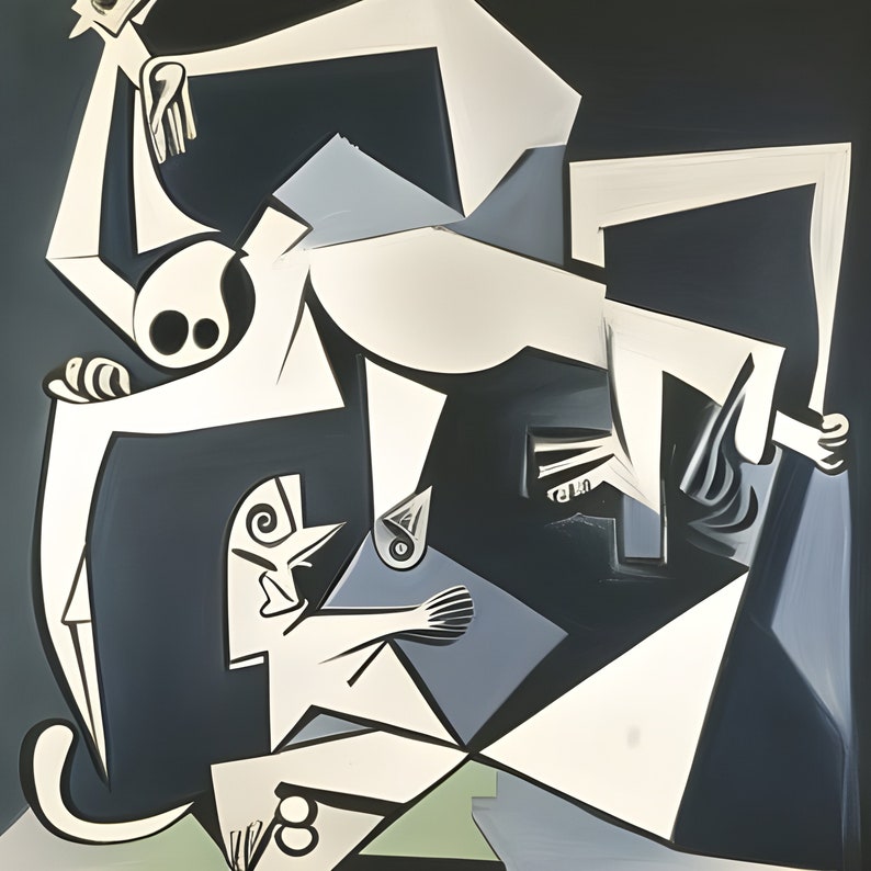 Poster Artwork Pablo Picasso Style Image/painting as Digital Download ...