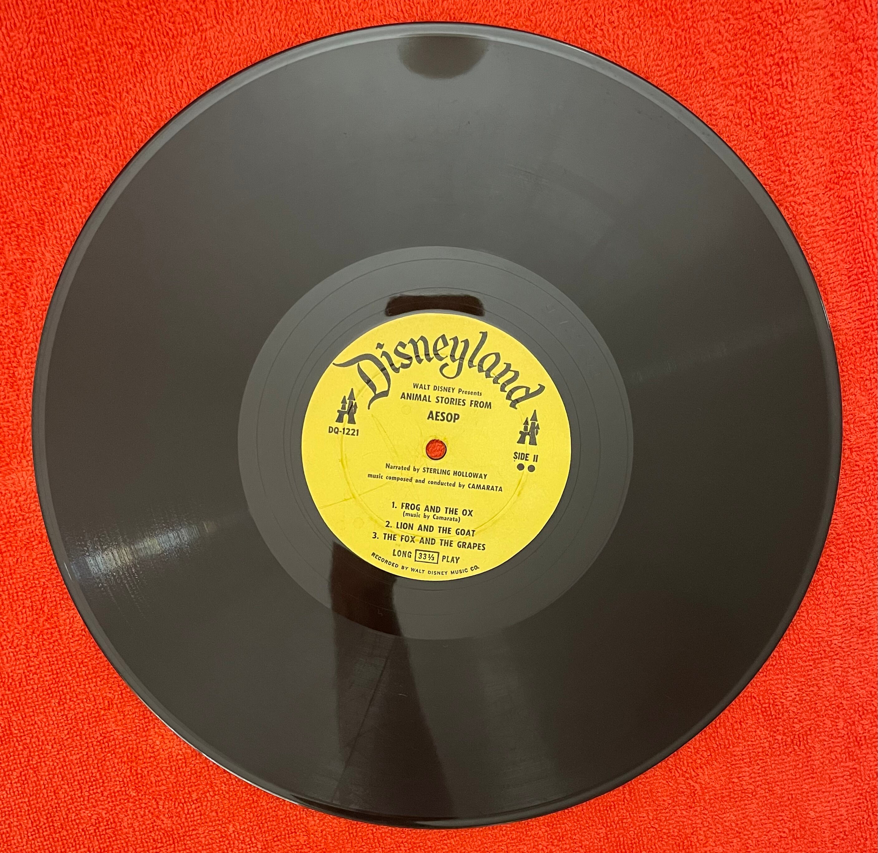 Walt Disney’s the Animal Stories of Aesop Vinyl Record - Etsy