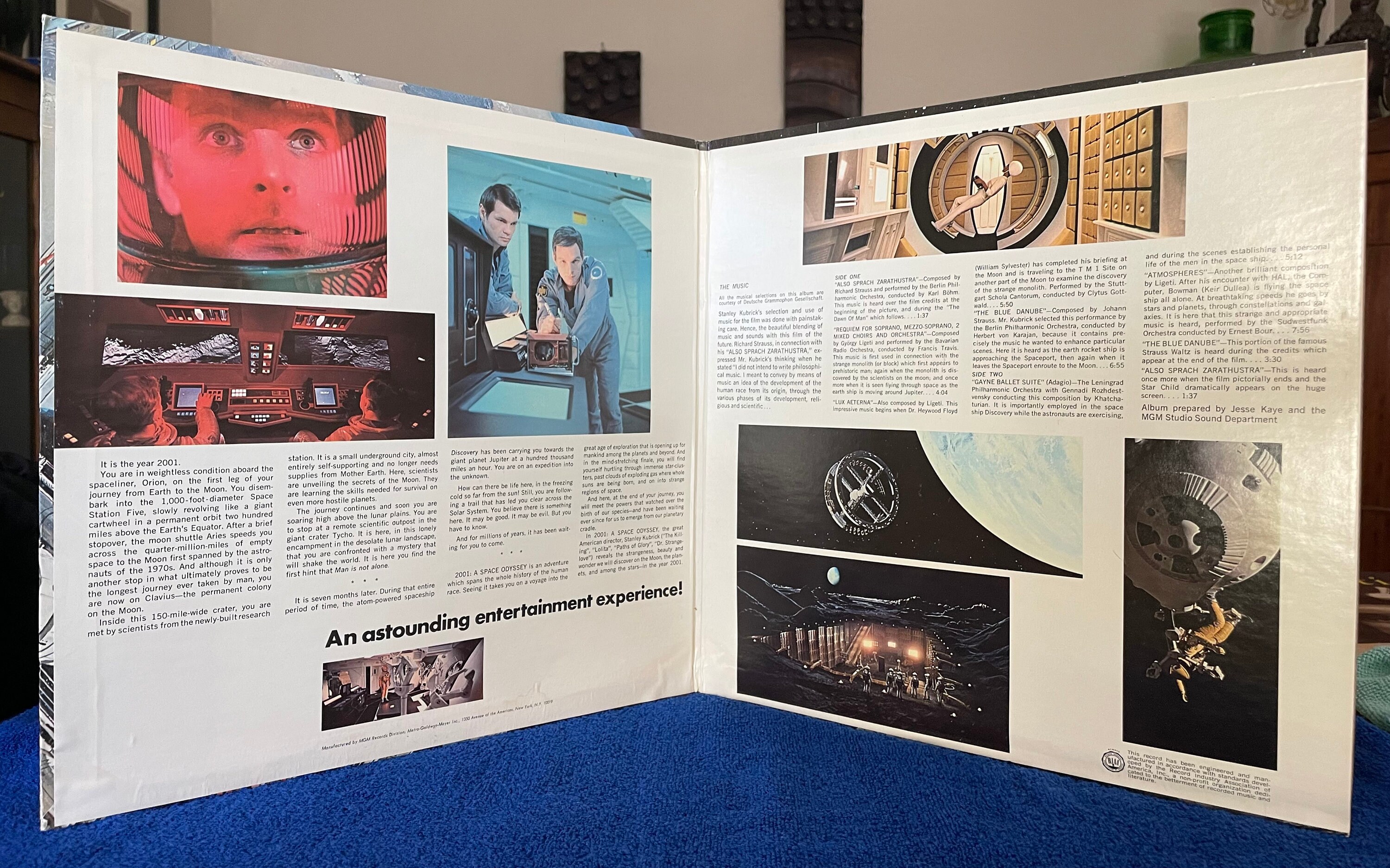 2001: A Space Odyssey Music From the Motion Picture Sound Track Vinyl ...