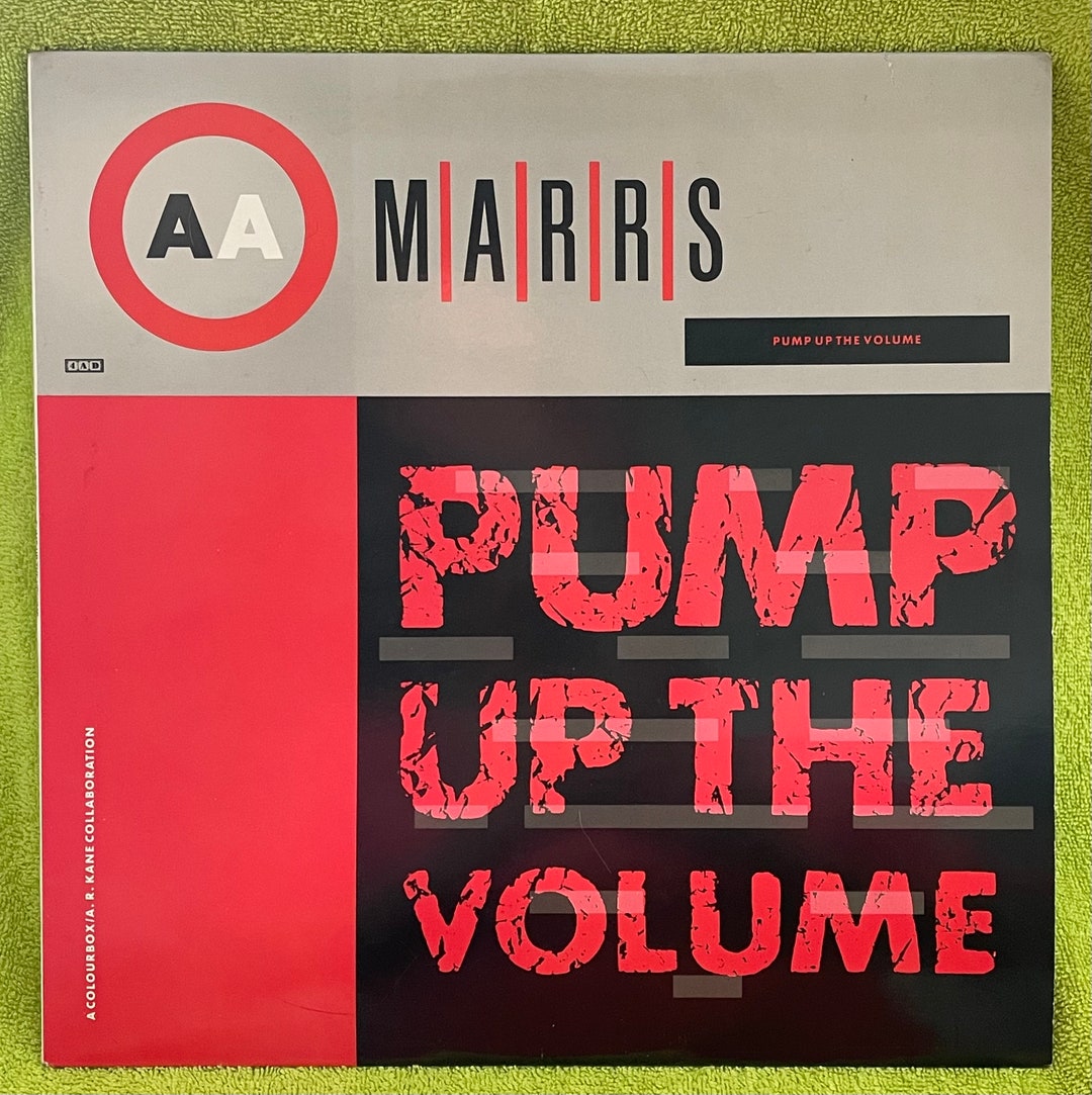 M|A|R|R|S – Pump up the Volume Vinyl Single - Etsy