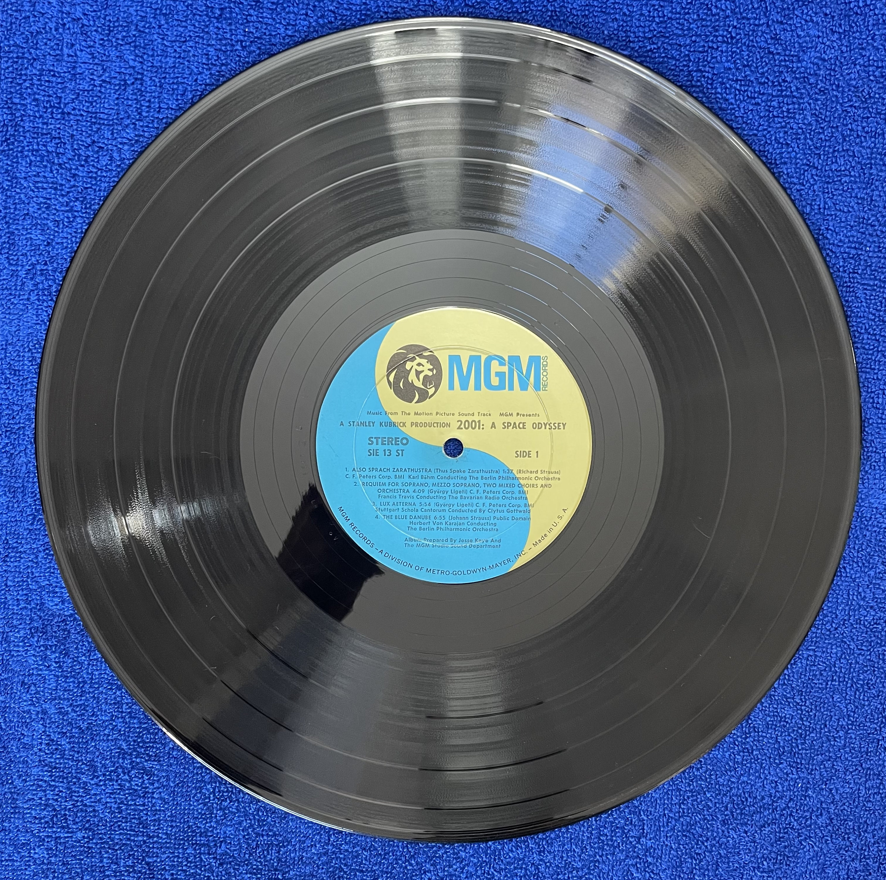 2001: A Space Odyssey Music From the Motion Picture Sound Track Vinyl ...