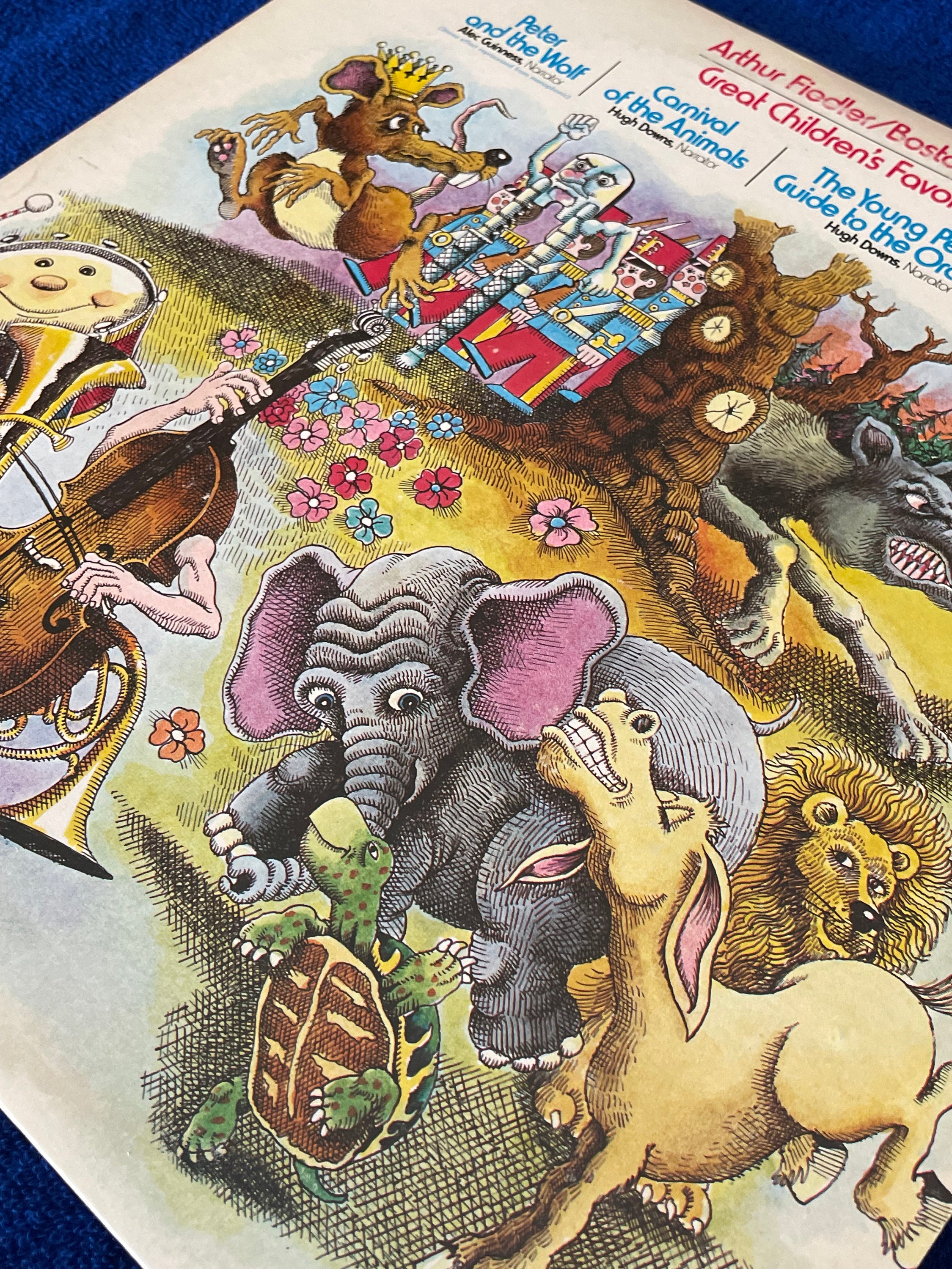 Arthur Fielder/boston Pops Great Children's Favorites Vinyl 2 Record ...