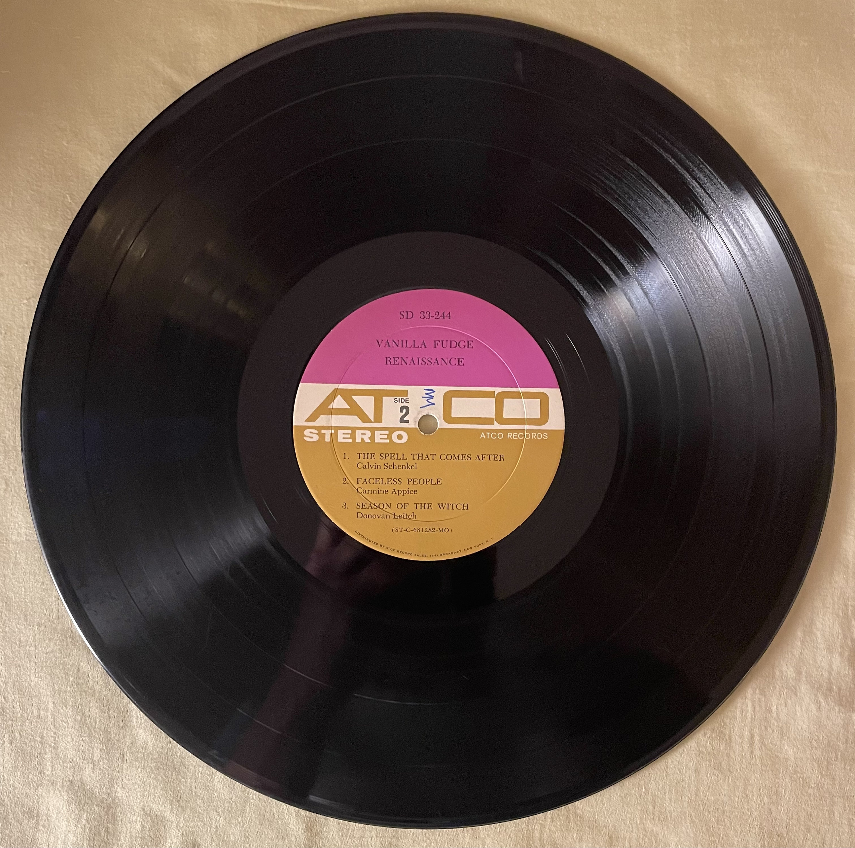 Vanilla Fudge Renaissance Vinyl Record - Etsy