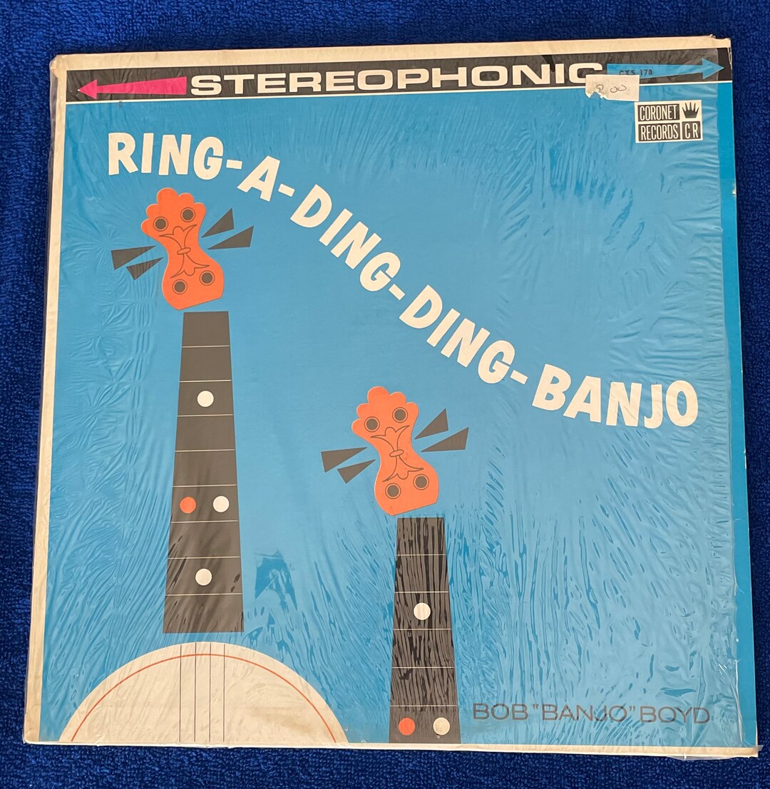 Bob “banjo” Boyd Ring-a-dind-ding-banjo Vinyl Record - Etsy