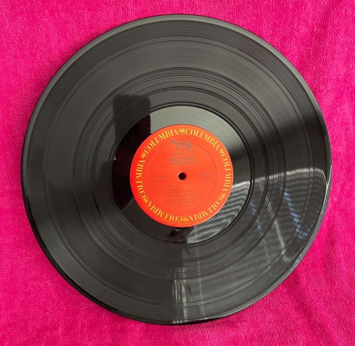 Billy Joel Turnstiles Vinyl Record - Etsy