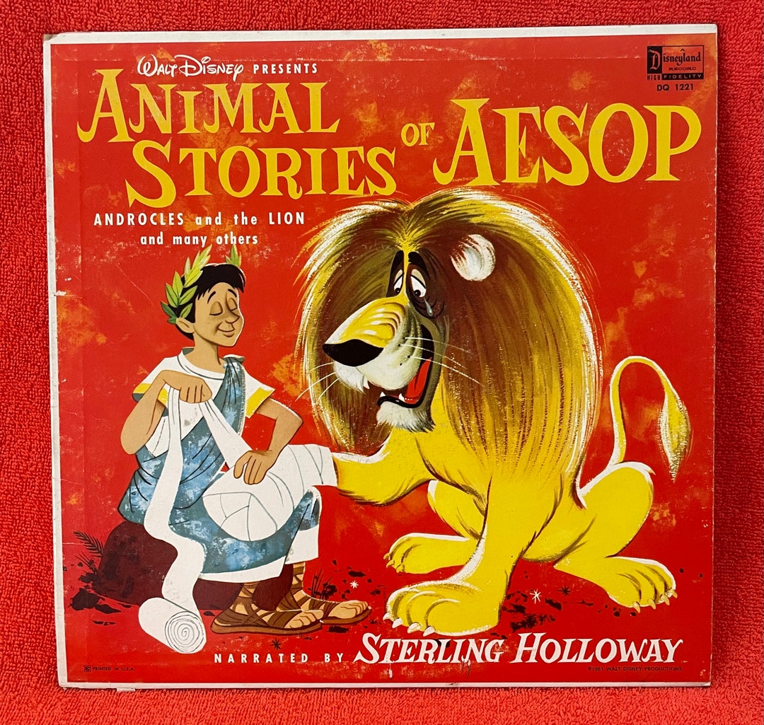 Walt Disney’s the Animal Stories of Aesop Vinyl Record - Etsy