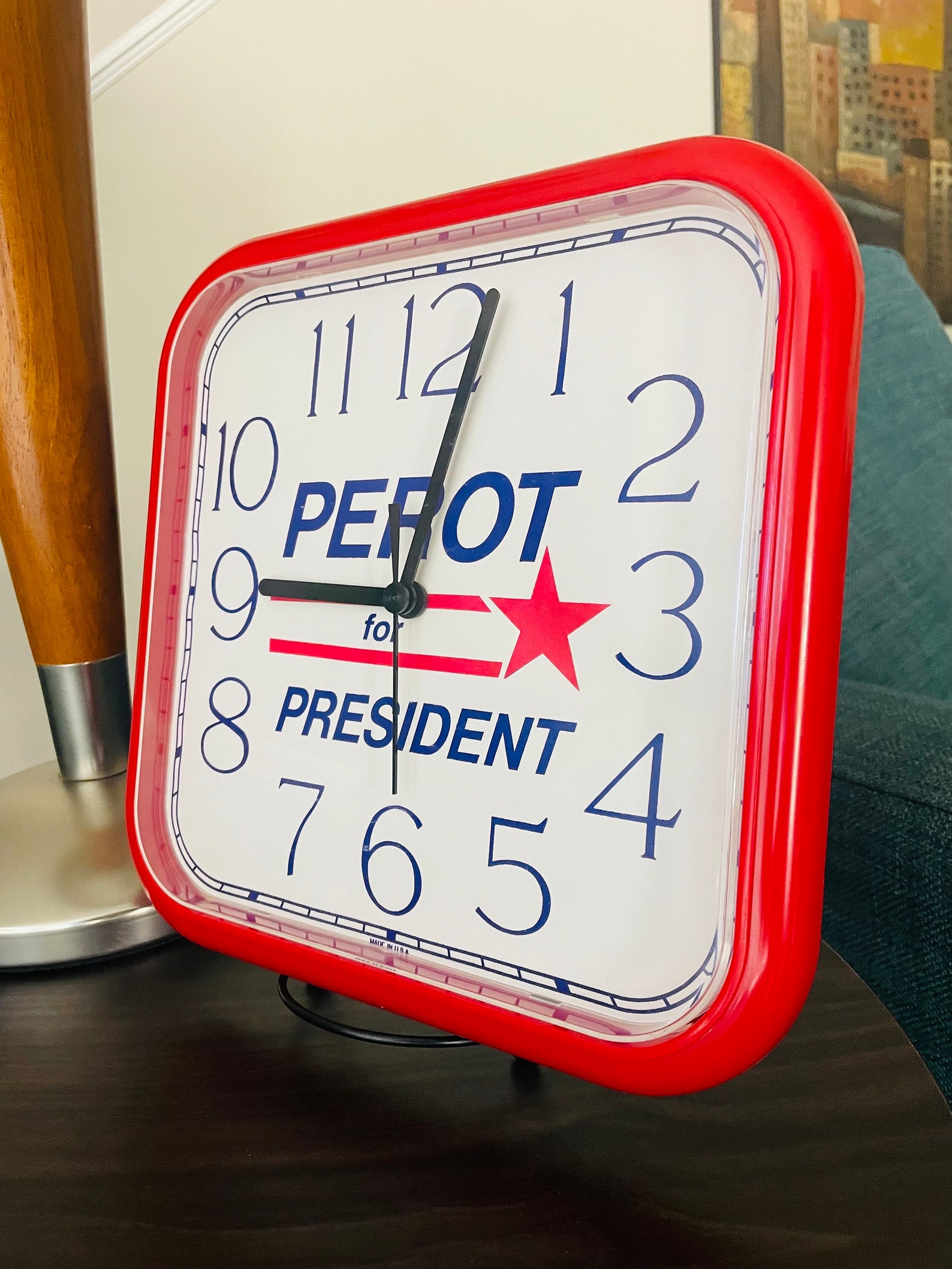 1992 Ross Perot perot for President Wall Clock - Etsy