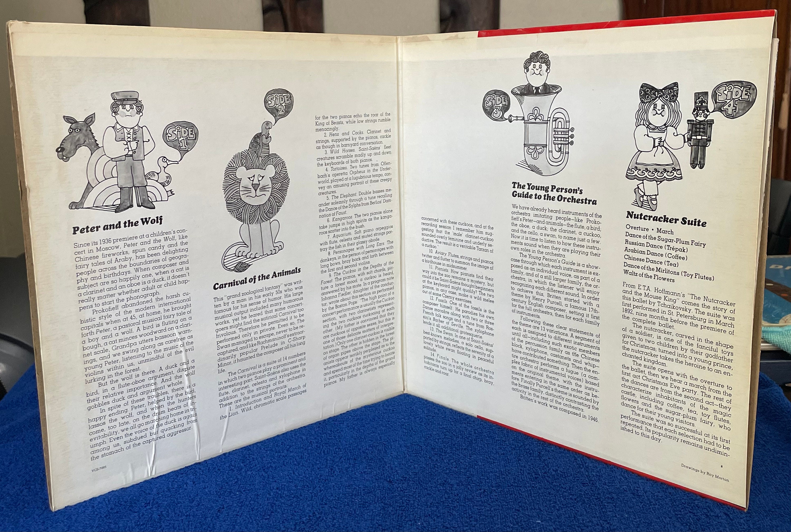 Arthur Fielder/boston Pops Great Children's Favorites Vinyl 2 Record ...