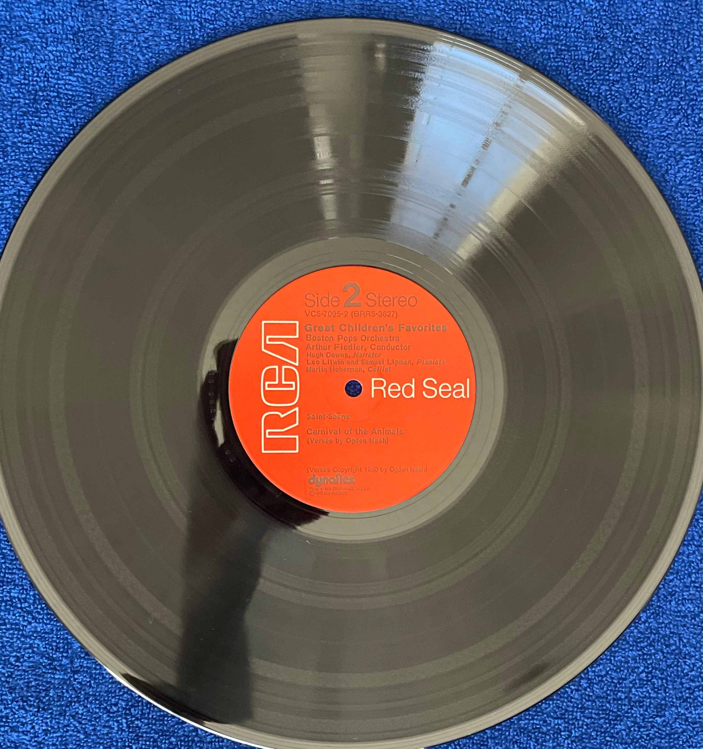 Arthur Fielder/boston Pops Great Children's Favorites Vinyl 2 Record ...