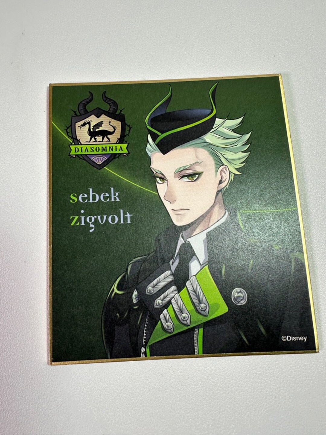 Twisted Wonderland Shikishi Board Diasomnia Sebek Zigvolt Dormitory - Etsy