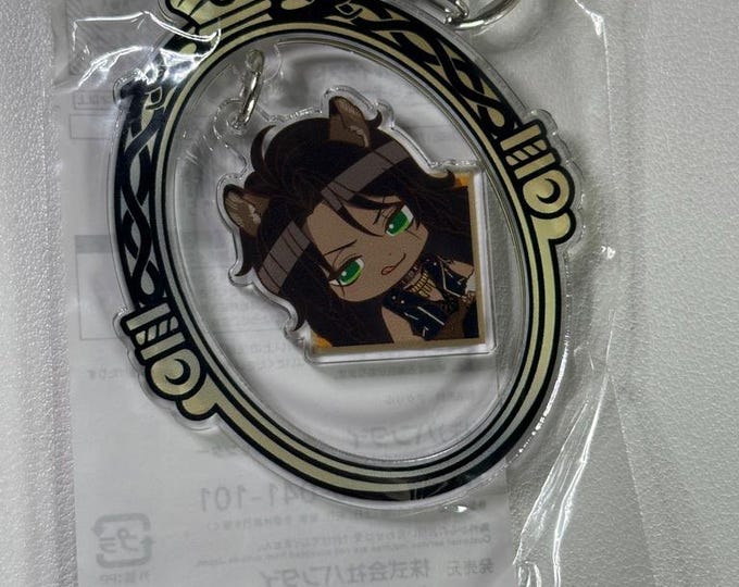 Twisted Wonderland Yura Yura Acrylic Key Holder Savanaclaw Leona ...