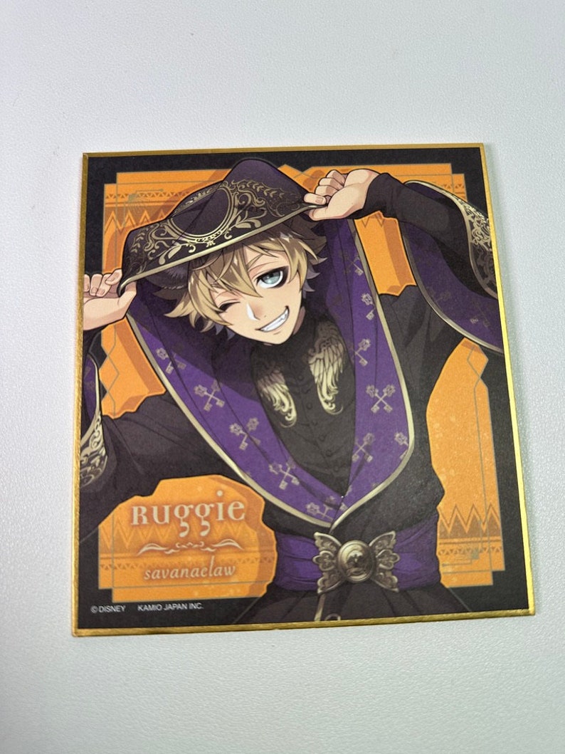 Twisted Wonderland Shikishi Board Savanaclaw Ruggie Bucchie Ceremony - Etsy