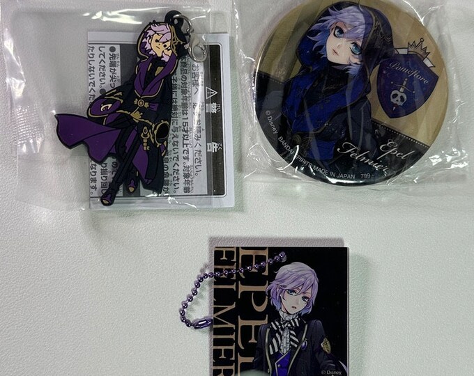 Twisted Wonderland Pomefiore Epel Felmier AS IS Acrylic Charm Can Badge ...