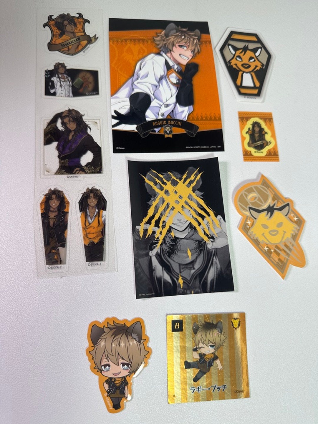 Twisted Wonderland Savanaclaw Countdown Postcard Set Leona Ruggie Jack ...