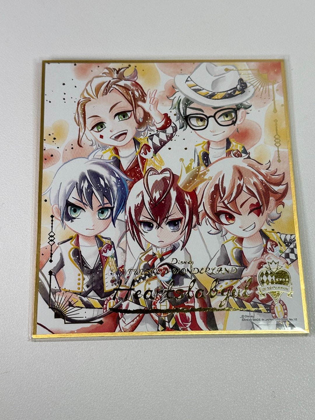 Twisted Wonderland Shikishi Board Heartslabyul Riddle Roseheart Ace ...