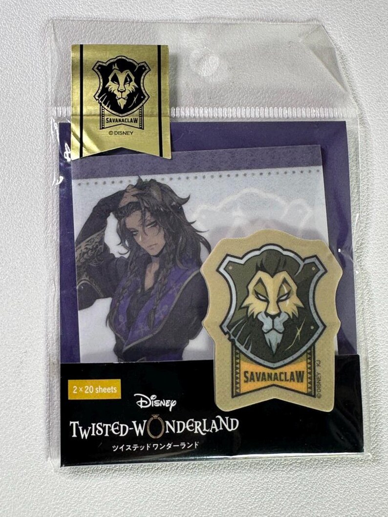 Twisted Wonderland Tracing Fusen Mini Tracing Pad Savanaclaw Leona ...