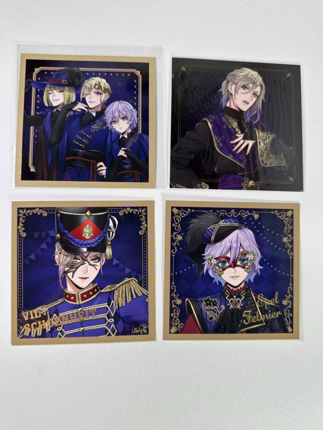 Twisted Wonderland Playful Land Mini Stage Card Set Pomefiore Epel Rook ...