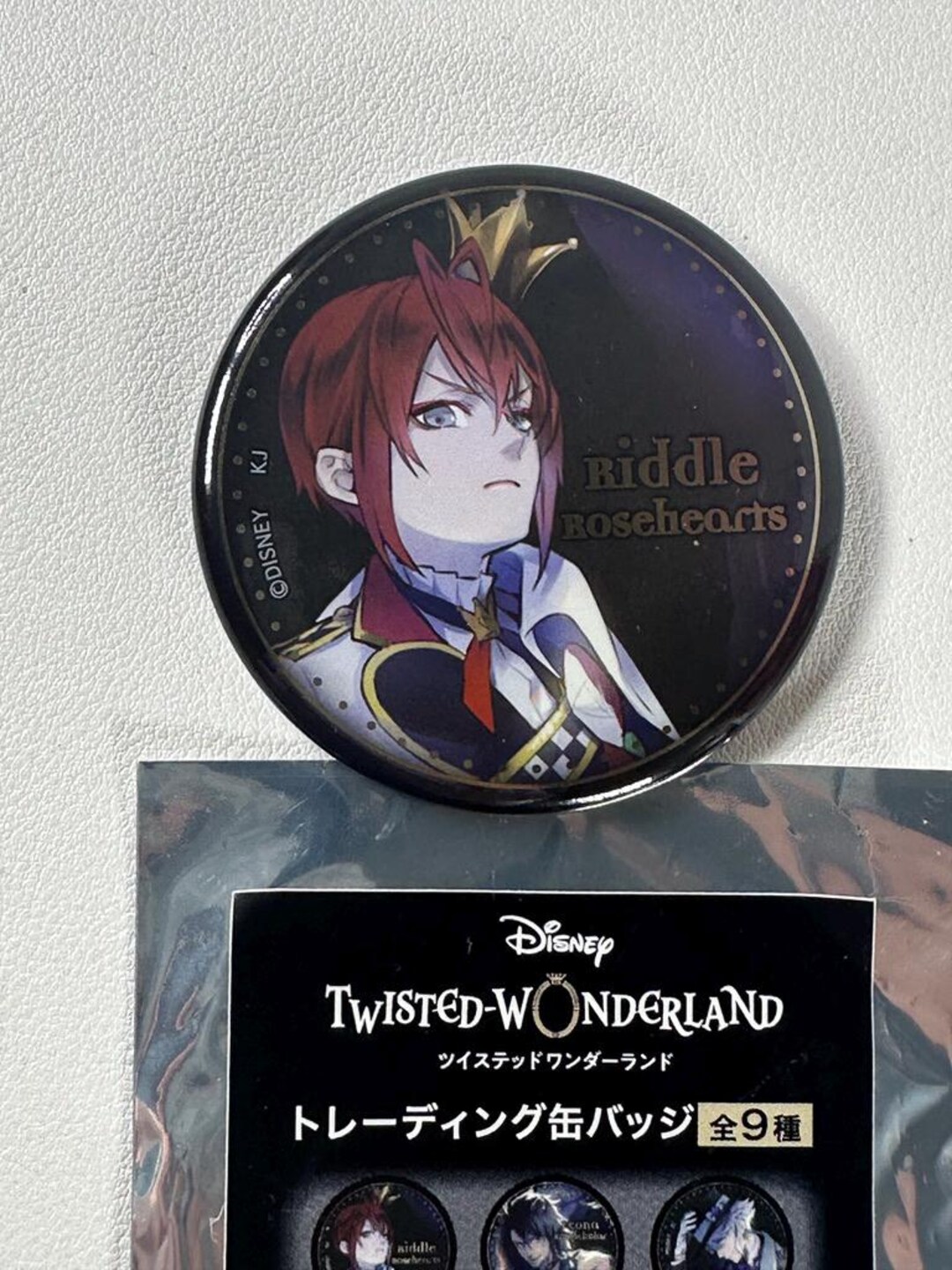 Twisted Wonderland Coffin Can Badge Heartslabyul Riddle Rosehearts - Etsy