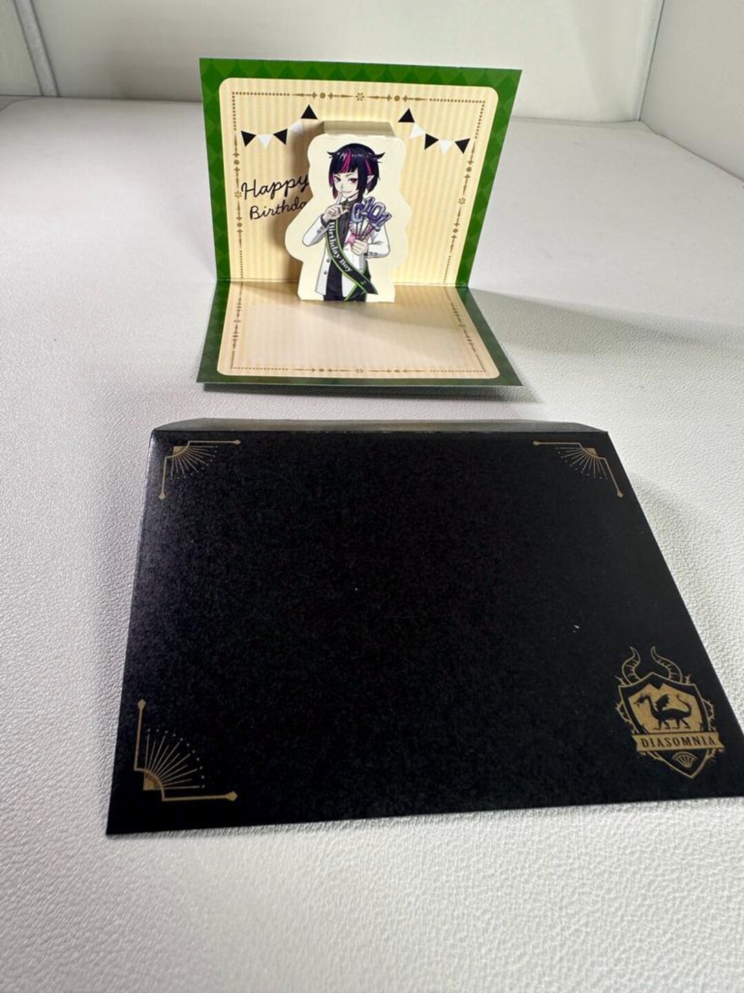 Twisted Wonderland Mini Pop-up Birthday Card Diasomnia Lilia Vanrouge ...