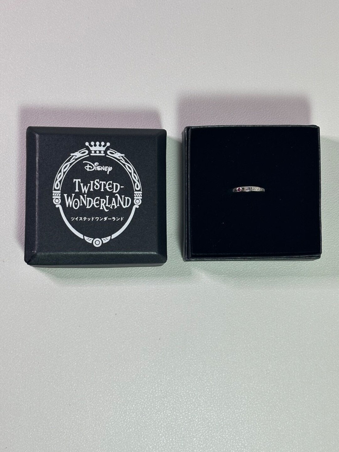 Twisted Wonderland Genuine Silver Heartslabyul Ring Riddle Ace Deuce ...