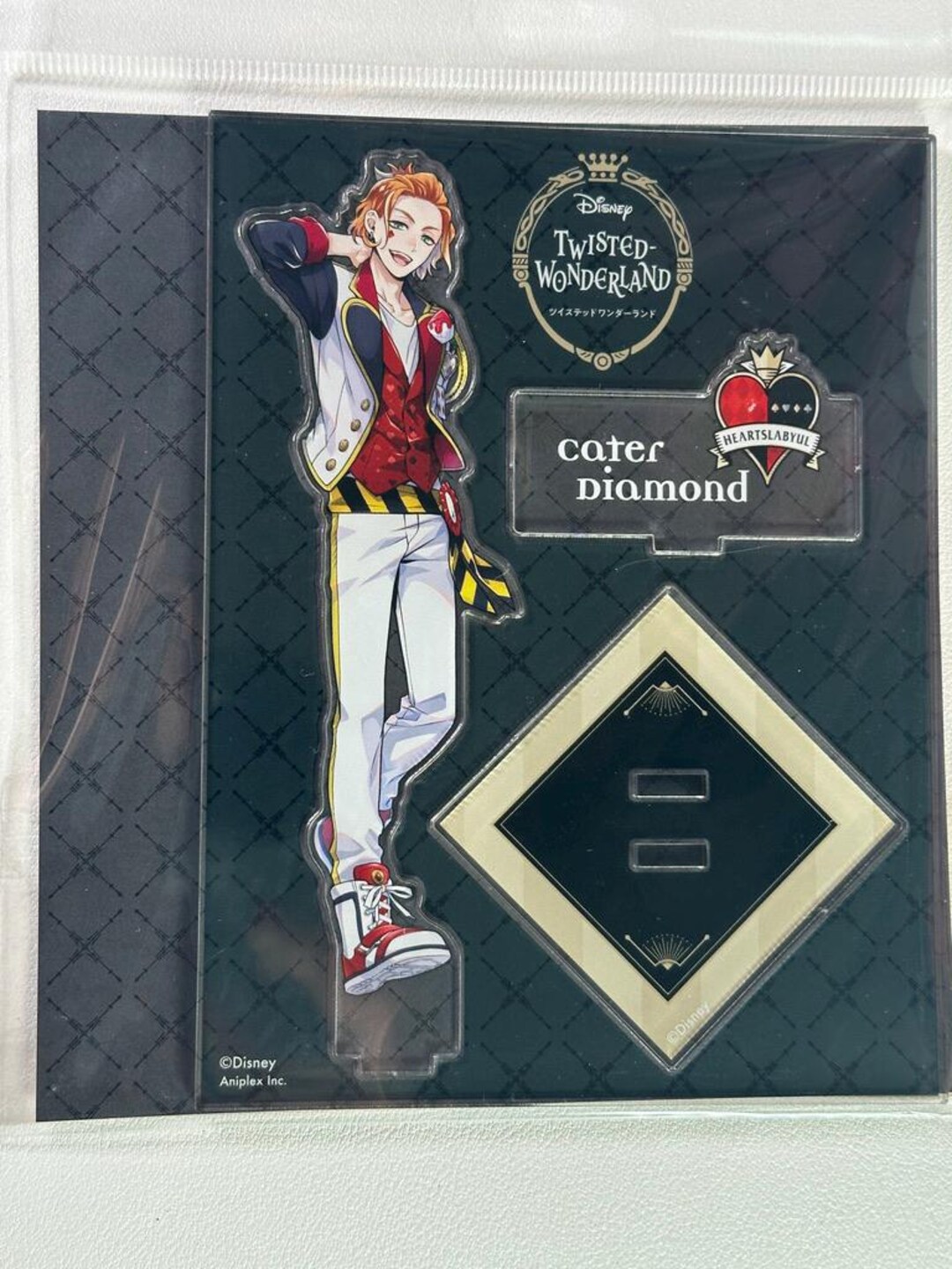 Twisted Wonderland Heartslabyul Cater Diamond Dormitory Acrylic Stand ...
