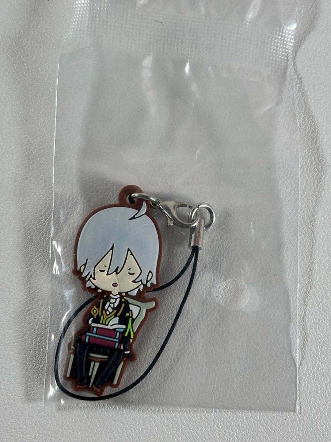 Twisted Wonderland Sugar Pochette Rubber Charm Diasomnia Silver - Etsy