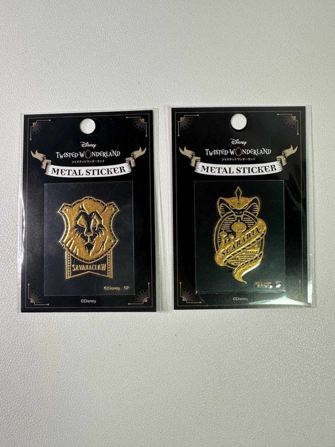 Disney Twisted Wonderland Metal Sticker Savanaclaw Scarabia Set Jamil ...