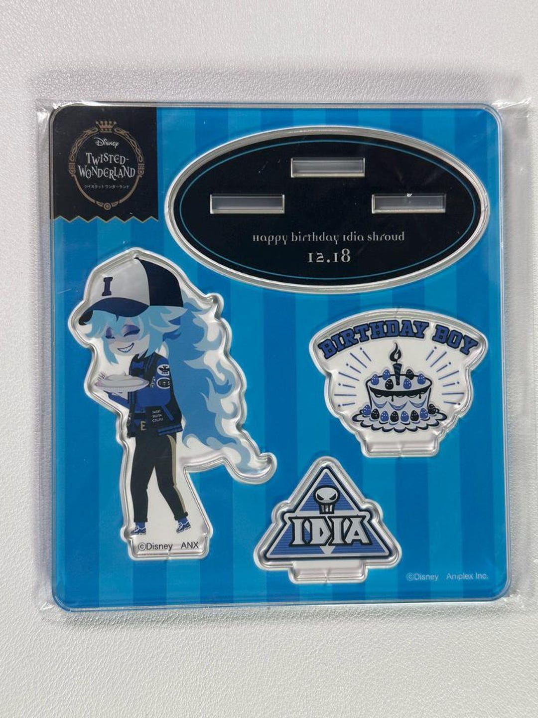 Twisted Wonderland Ignihyde Idia Shroud Union Birthday Acrylic Stand - Etsy
