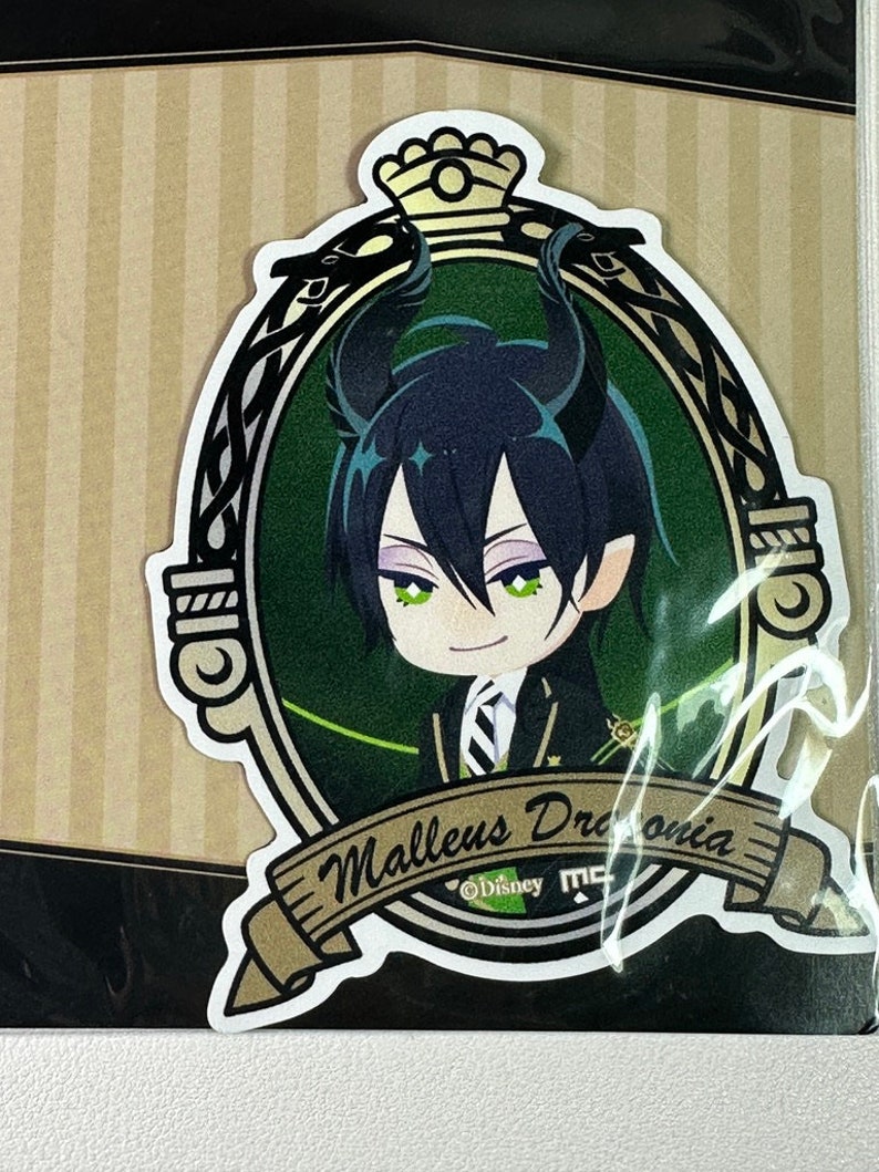 Twisted Wonderland Chibi Magnet Diasomnia Malleus Draconia - Etsy