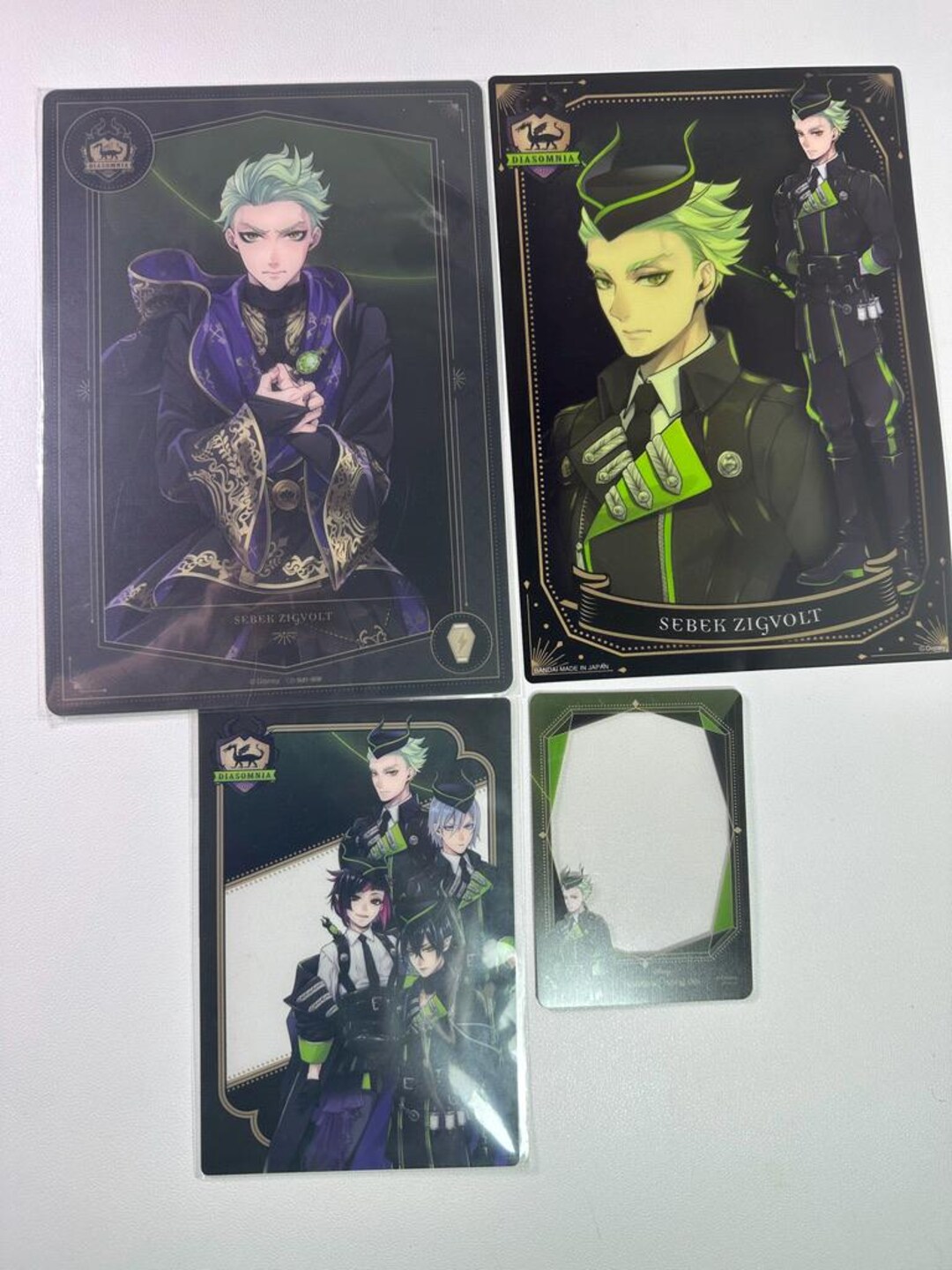 Twisted Wonderland Diasomnia Sebek Zigvolt Card Clear Poster Pencil ...