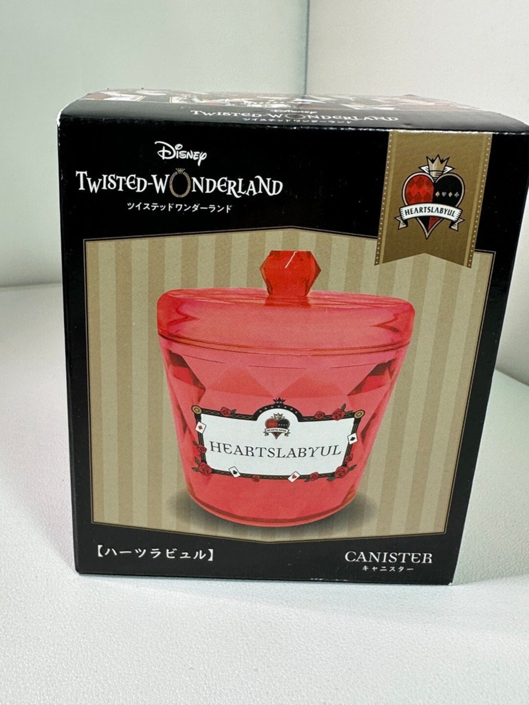 Twisted Wonderland Canister Candy Bowl Heartslabyul Riddle Ace Deuce ...