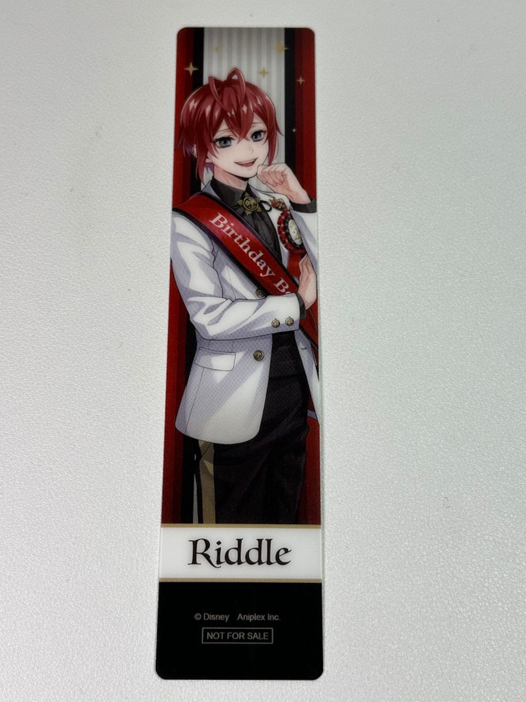Twisted Wonderland Birthday Boy Clear Bookmark Heartslabyul Riddle ...